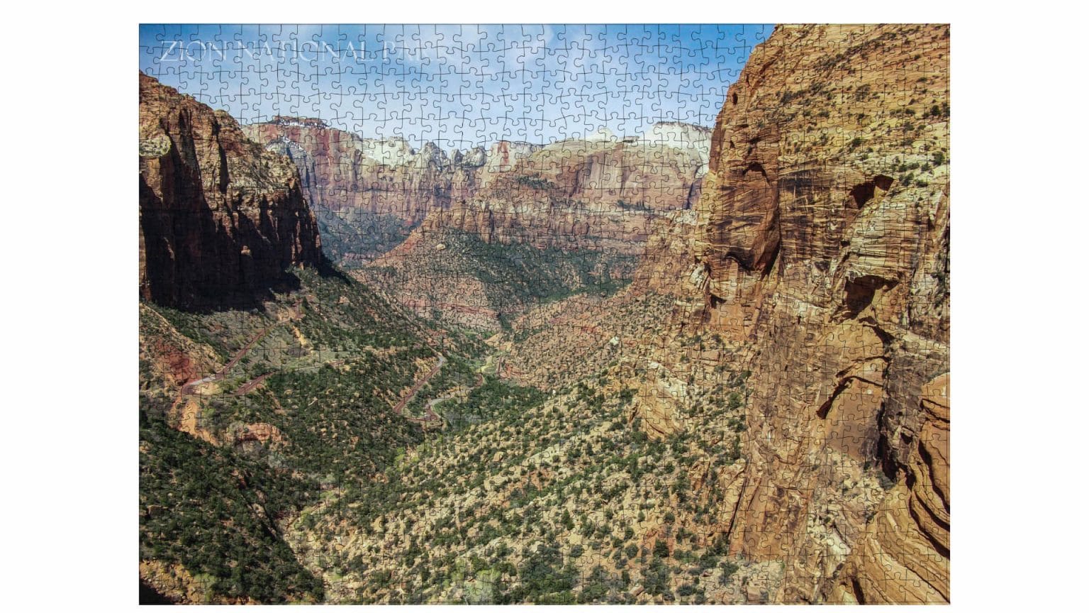 Zion National Park Zion Canyon Premium Quality 1000 Piece Jigsaw Puzzle ...
