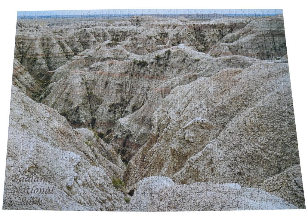 Badlands National Park The Pinnacles 1000 Piece Puzzle - National Park ...